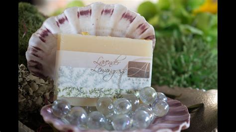 Making My Lavender Lemongrass Soap Youtube