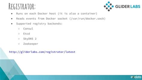 Swarm Native Docker Clustering Ppt