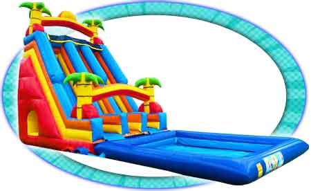 Venta De Brincolines Super Tobogan Acuatico Con Tunel