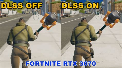 Fortnite Dlss On Vs Off In Low Graphics Mode On Rtx 3070 In 4k 60fps