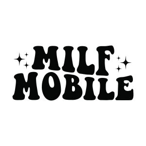 Milf Mobile SVG Car Sticker SVG PremiumSVG