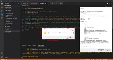 Google Chrome Cannot Read And Write To Its Data Directory Profile