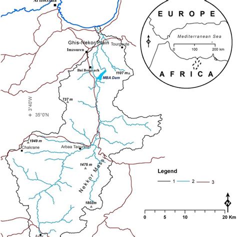Soil And Landuse Maps For The Nekor Watershed A Soil Structure Code