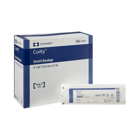 Curity Stretch Bandage Sterile 1 Ply Conforming Bandage 6 In X 82 In