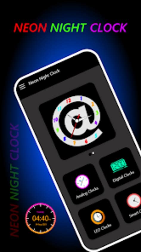 Smart Night Clock Neon Clock Para Android Descargar