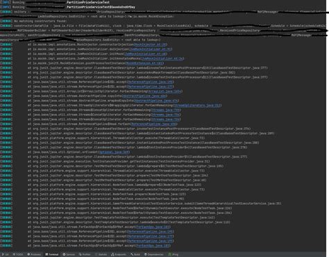 exceptions are swallowed when running tests within maven · issue 967