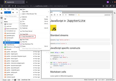 sharing a link to a file — jupyterlite 0 7 0 alpha 4 documentation