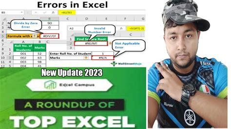 Ms Excel Top 5 Problem And Solution 2023 Learn Ms Excel Ms Excel Tutorial Youtube