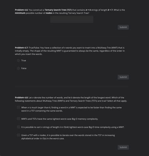 Solved Problem 46 You Construct A Ternary Search Tree