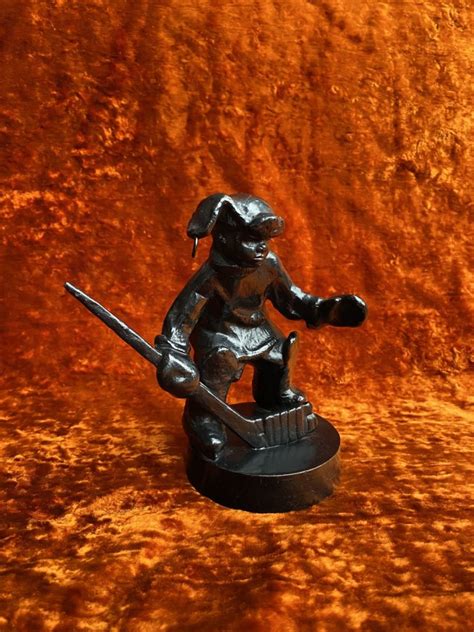 Скульптура Хоккеист Касли 1988 год Антикварный магазин Славная Эпоха