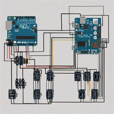 Ai Art Generator Esp8266 Circuit Board Diagram Relay Module Connections