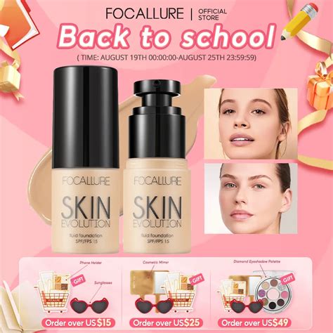 페이스파운데이션 포칼루어 방수 매트 페이스 액상 파운데이션 풀 커버 컨실러 백화 얼굴 화장 티몬