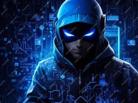 Premium Photo Hacker Using The Internet Hacked Abstract Computer