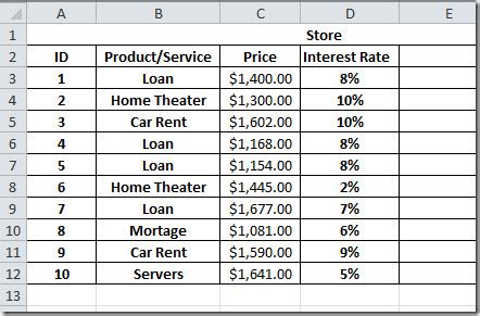 Excel PMT Payment Function