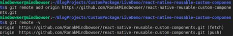 How To Create Npm Package For React Native Mindbowser