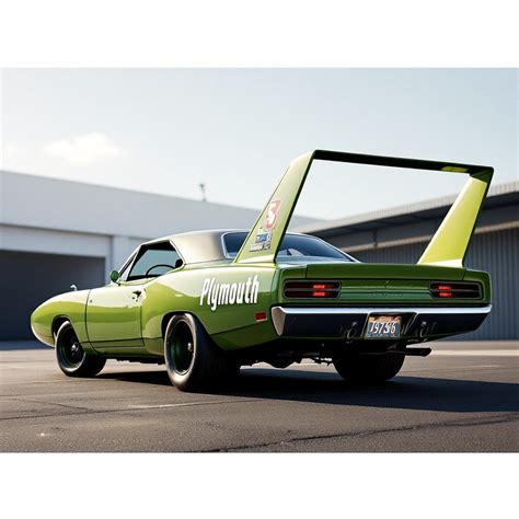 Free Legendary Green Superbird Image Plymouth Superbird Muscle Download At Stockcake