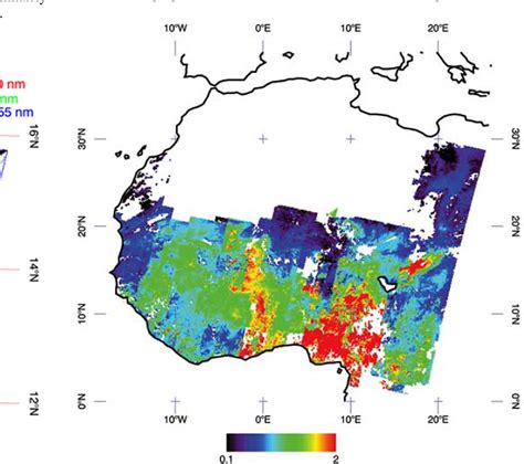 Figure 1 From Aerosol Optical Depth And Land Surface Reflectance From