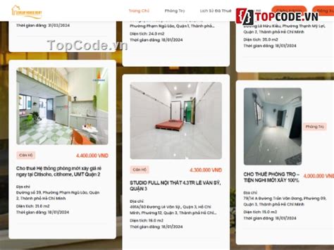 Website Qu N L Ph Ng Tr T Ph Ng C T Ch H P Thanh To N Online