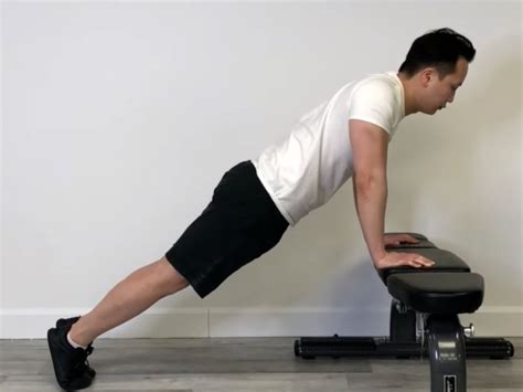 Elevated Scapular Push Up Rehab Hero