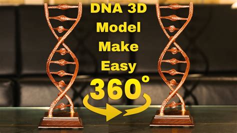 How To Make Dna 3d Model Using Copper Wire Science Project Diy At Home
