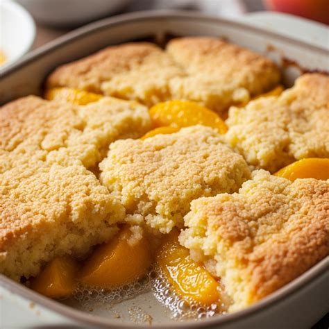 Peach Cobbler With Cake Mix Easy Food Heaven
