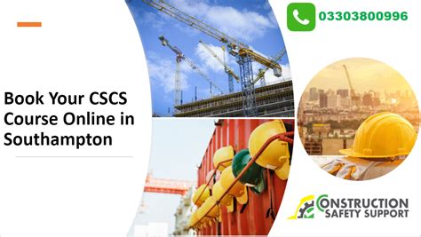 Book Your Cscs Course Online In Southampton Cscs Course Cscs Card