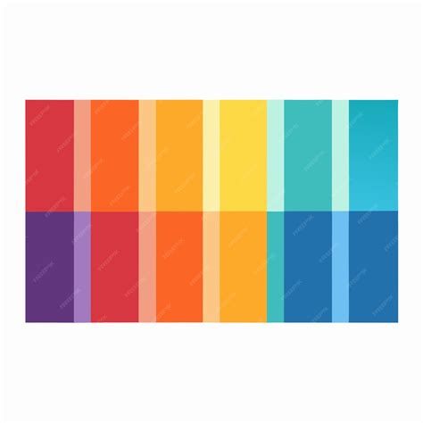 Cool Gradients Color Palette Template Premium Ai Generated Vector