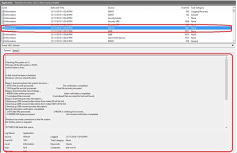 Find Check Disk Chkdsk Results Sysnative Forums