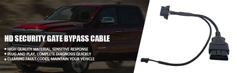Hd Security Gate Bypass Obd2 Cable Fit For Dodge Cummins