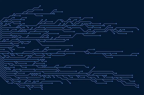Premium Vector Circuit Board Vector Background Technology Illustration Electronic Circuit Board