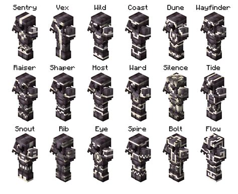 Since Nobody Asked Isometric Renders Of Netherite Armor Trims R