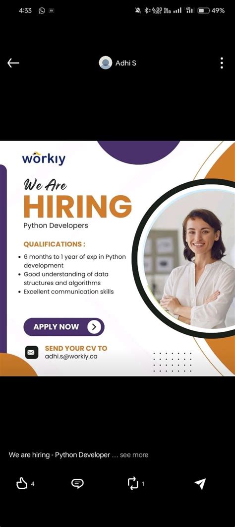 Jobs Python Data Ssundara Pandian