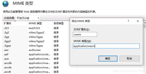 Nginx 和 Iis 的 Mime Type 配置wasm Mime Csdn博客