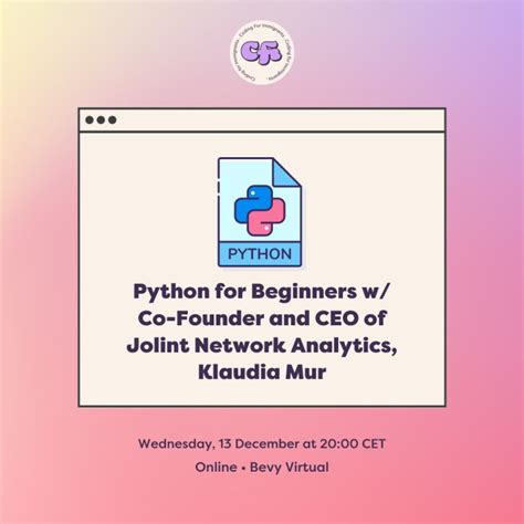 Video Coding For Immigrants Cfi On Linkedin Python