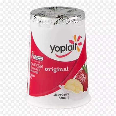 Yoplait酸奶草莓慕斯香蕉 YoplaitPNG图片素材下载 图片编号2555696 PNG素材网