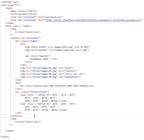 HTML Et CSS Mise En Place D Un Menu Avec Sous Menus Par RayedB M Page OpenClassrooms