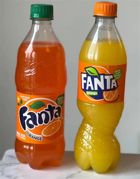 Цвет американской и европейской Fanta Orange | Пикабу
