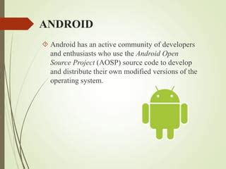 Home Automation Using Android Mobiles PPTX Technology Computing