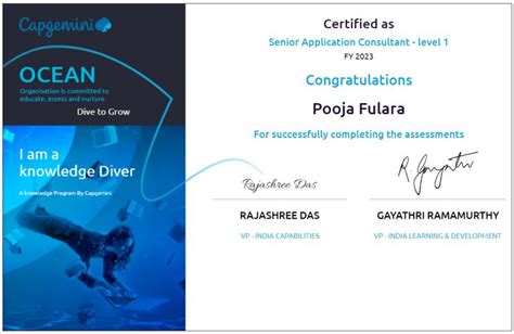 Pooja Fulara On Linkedin 🎓 Just Leveled Up My Skills 🚀 Sap Hcm Certified Thanks Capgemini 🌟