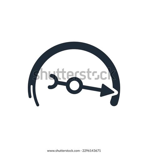 Fast Execution Process Efficiency Indicator Vector Stock Vector Royalty Free 2296143671