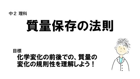 中2理科 質量保存の法則実験動画付 YouTube