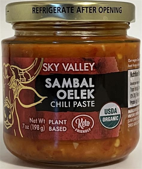 Sambal Oelek Chili Paste Packaged Food Reviews