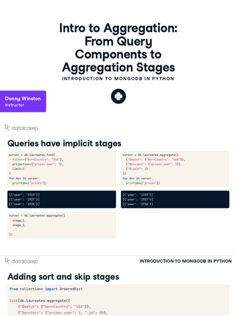Mongodb Chapter4 Pdf Computer Programming Computing