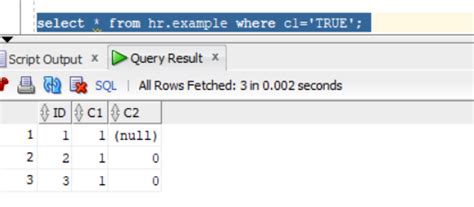 Oracle 23c23ai Boolean Data Type Geodata Master