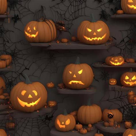 Premium Ai Image Cool 3d Design For Halloween