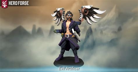 Evil Artificer Made With Hero Forge
