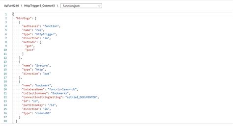 Input Binding Variable Doesnt Show Up In The Code Microsoft Qanda