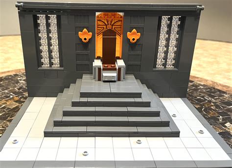 Lego Moc Mandalore Throne Room By Darth Silas Rebrickable Build With Lego