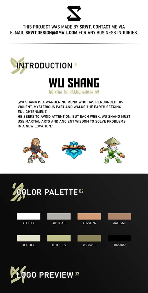Wu Shang Logo Design Behance