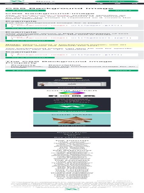 Css Background Image Pdf Bootstrap Front End Framework J Query